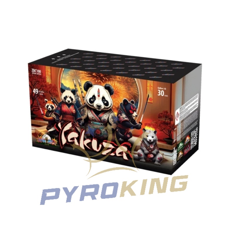 Wyrzutnia ZomBum Color YAKUZA ZBC108 – 49 strzałów - Zom Bum - Pyroking.pl